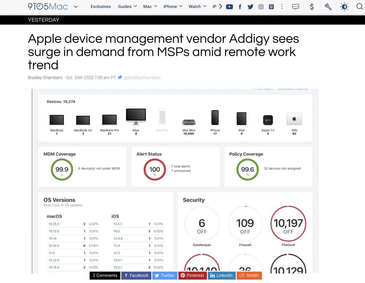 Apple Device Managment News | MDM | MSP | San Diego | San Francisco