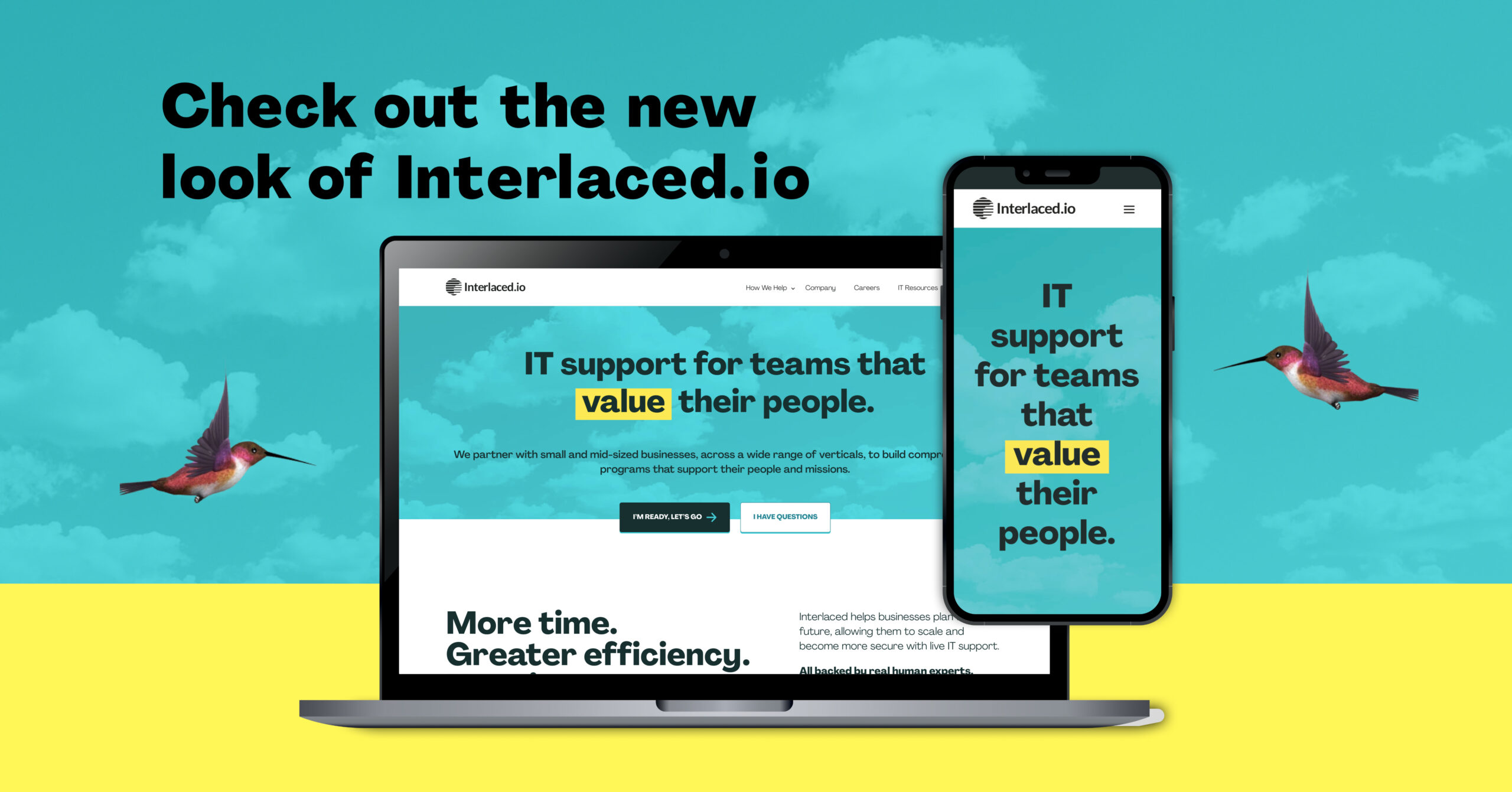 Our new look: welcome to the lighter, brighter side of IT